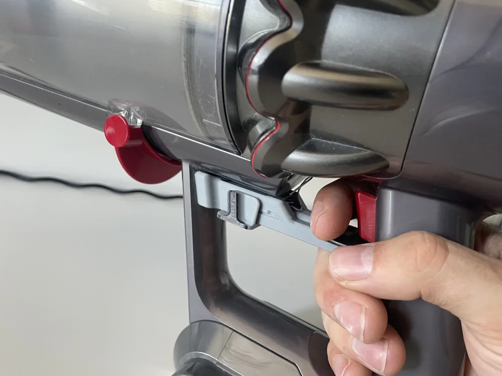 Dyson Trigger Lock - Power Button Lock - Free 3D Print Model - MakerWorld