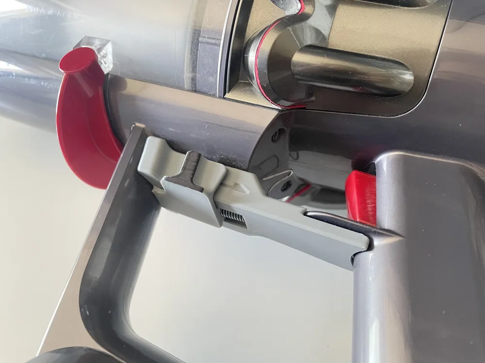 Dyson Trigger Lock - Power Button Lock - Free 3D Print Model - MakerWorld