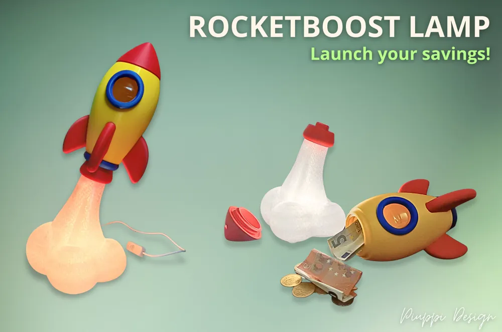 Lâmpada RocketBoost – Lance Suas Economias (SEM AMS) - Modelo gratuito ...