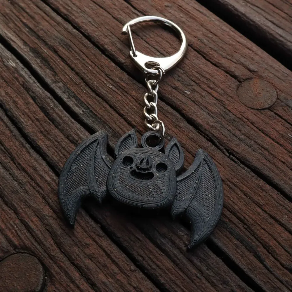 Bat keychain by Dudesinclothes MakerWorld: Download Free 3D Models