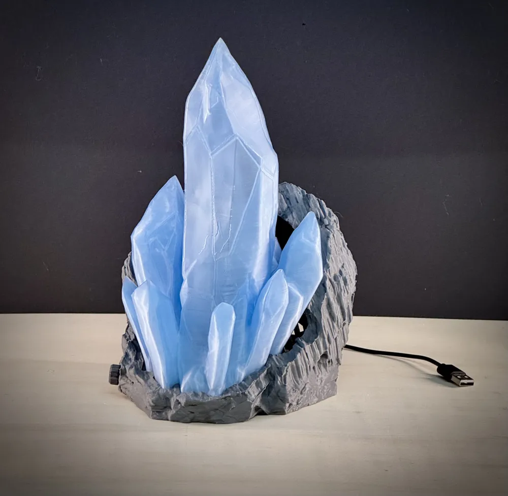 GlacierBreeze – Ventilador de Escritorio y Lámpara Refrescante por Structales - Roadrunner4d ...