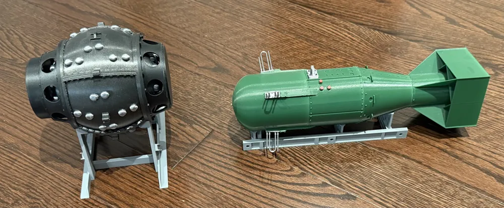 Trinity "The Gadget" & "Little Boy" Atomic Bombs Remixed by maxim3D ...