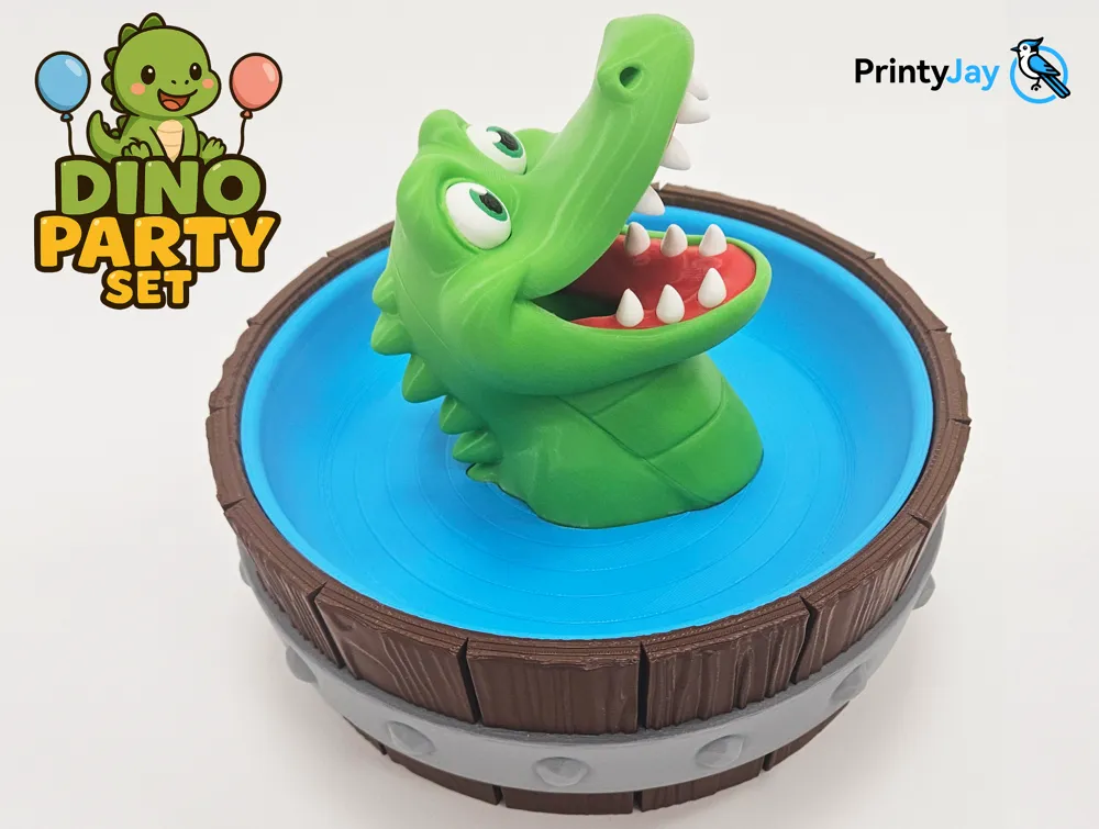 Ensemble fête Dino - Bol à goûter Croco, votre héros du nettoyage par ...