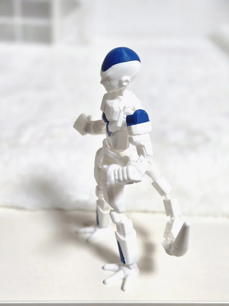 Proto 9 Dragonball Frieza action figure - Free 3D Print Model - MakerWorld