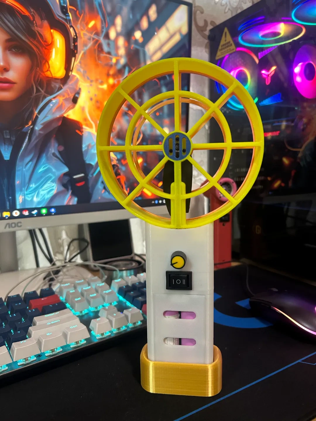 Violent Fan by 天行 - MakerWorld