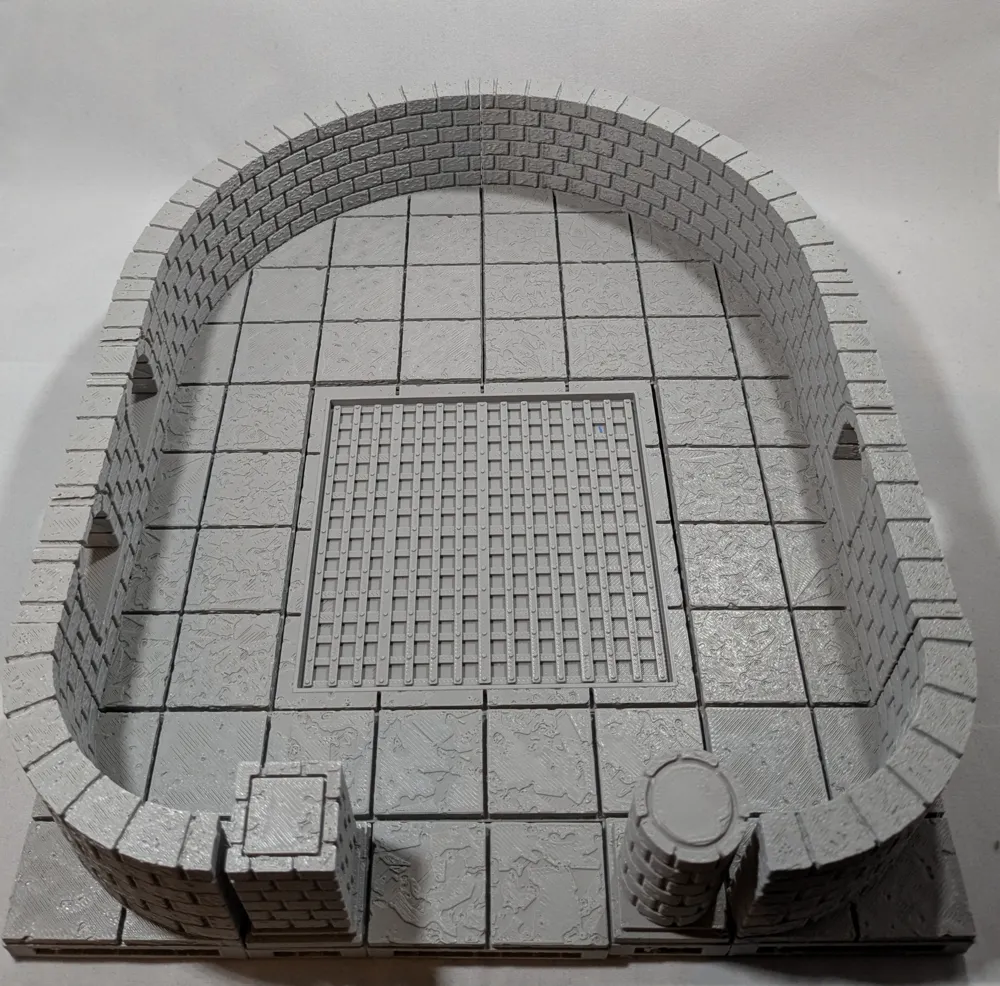 Cut Stone pillars (OpenLOCK system) Remixed by Together 3D MakerWorld ...