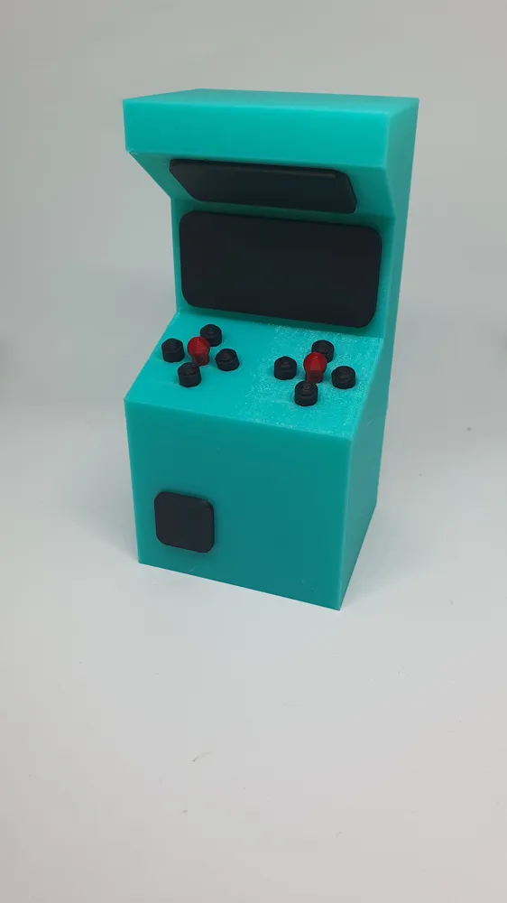 Compact 3D Printable Arcade Cabinet - Free 3D Print Model - MakerWorld