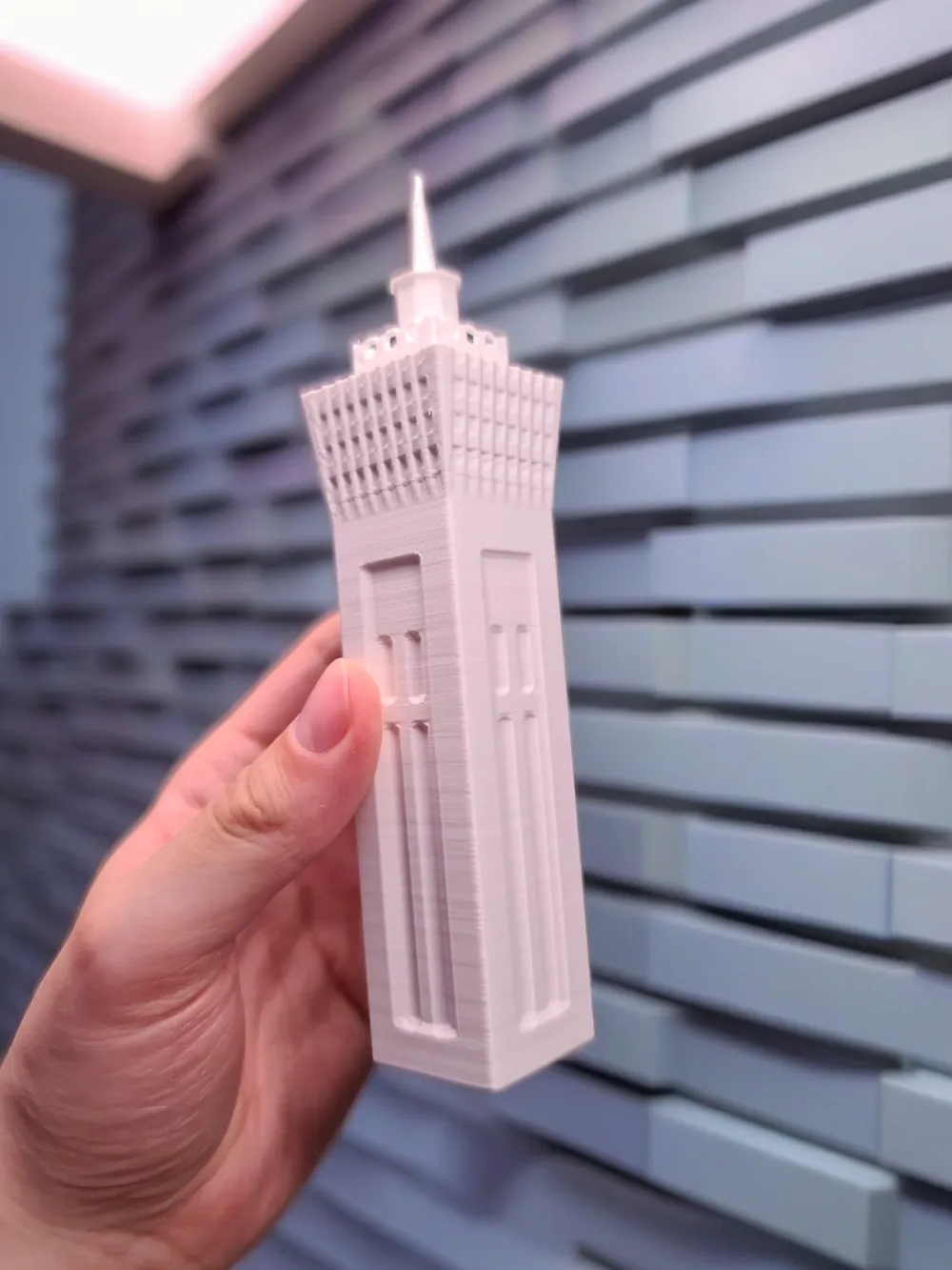 Wirkbau Chemnitz - Schubert & Salzer Turm by CityCustoms 3D - MakerWorld