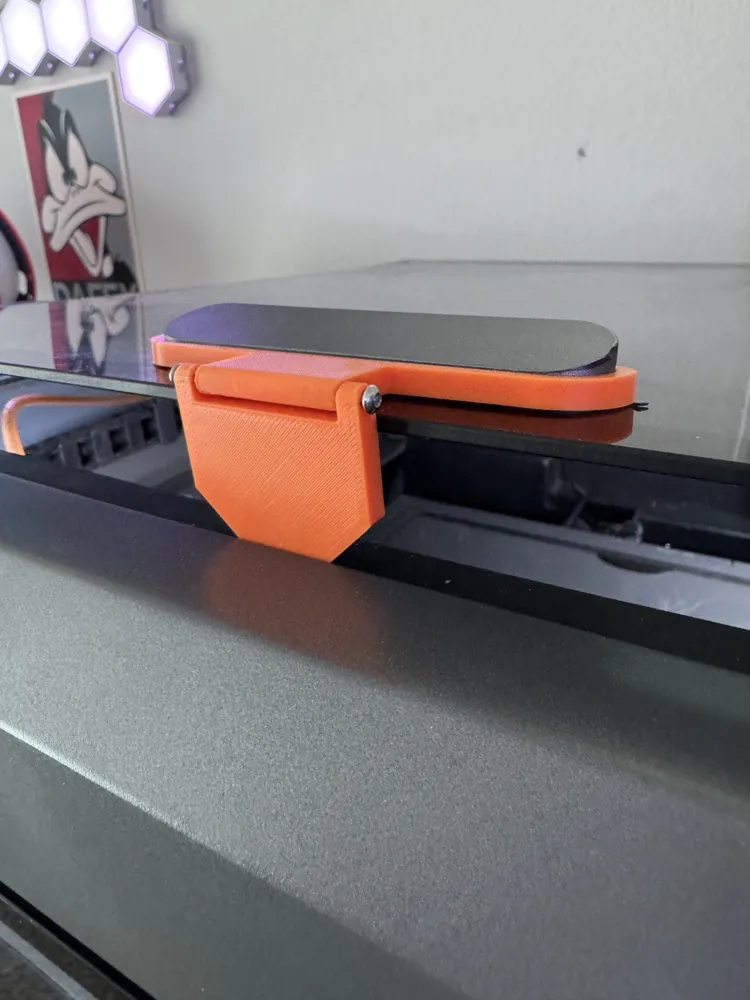 Creality K2 Plus Top Glass Vent Glass Holder - Free 3D Print Model ...