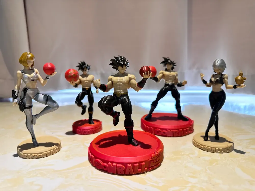 Super Dragon Ball Goku Exquisite Model Figure by 蚂蚁魔卡 MakerWorld ...