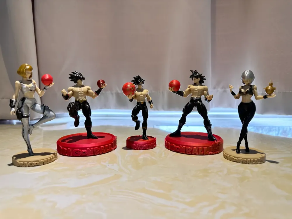 Super Dragon Ball Goku Exquisite Model Figure by 蚂蚁魔卡 MakerWorld ...