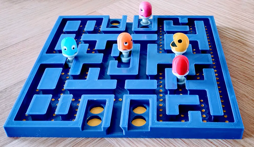 Pac-Man Interactive Level Board by Dragomin MakerWorld: Download Free ...