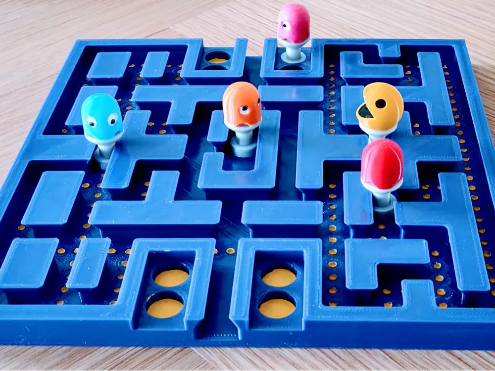 Pac-Man Interactive Level Board by Dragomin - MakerWorld