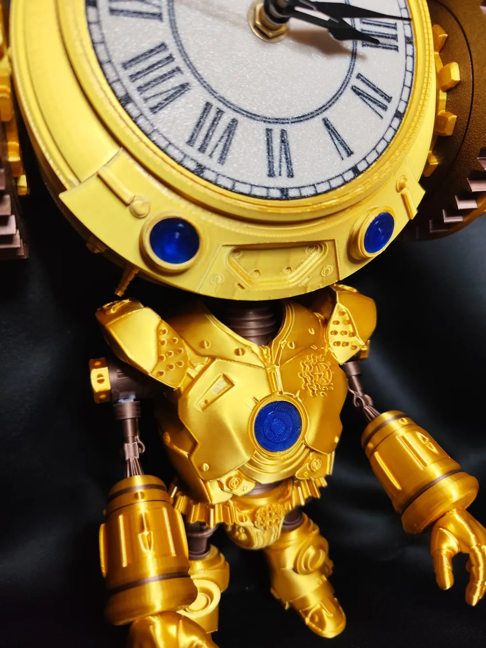 Clock Guardian - Free 3D Print Model - MakerWorld