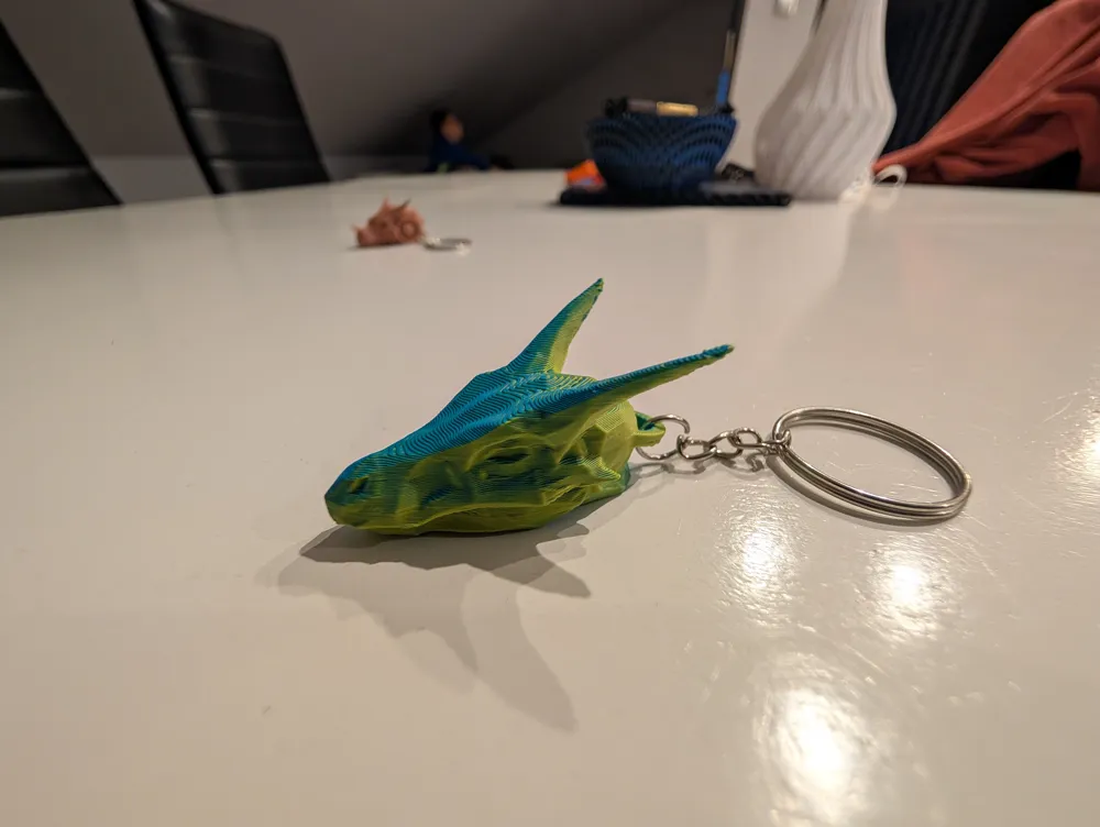 Dino Keychain - Free 3D Print Model - MakerWorld