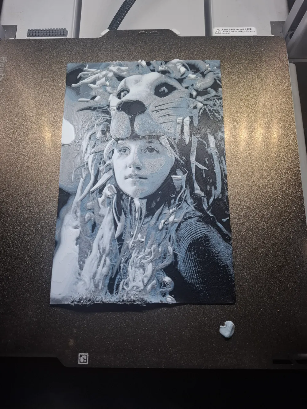 Luna as the Lion (Harry Potter) Hueforge by dinkydoo10 - MakerWorld