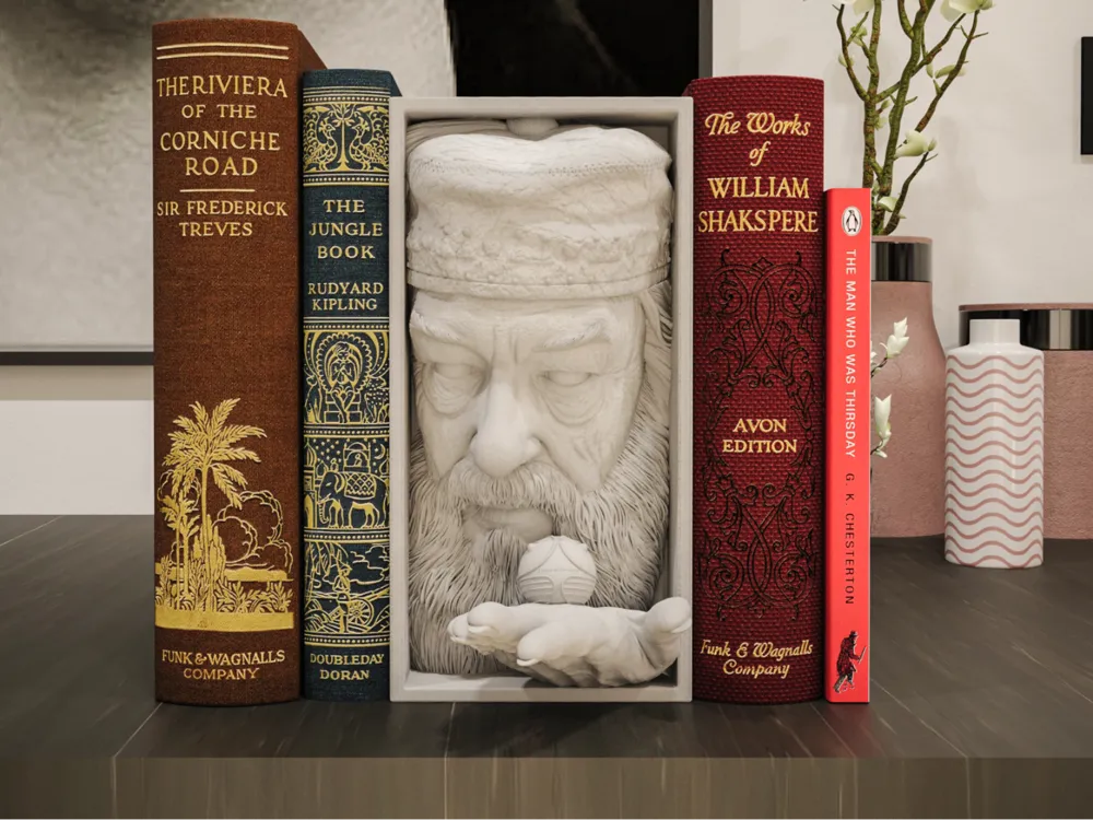 Dumbledore Book Nook and Wall Mount - Free 3D Print Model - MakerWorld