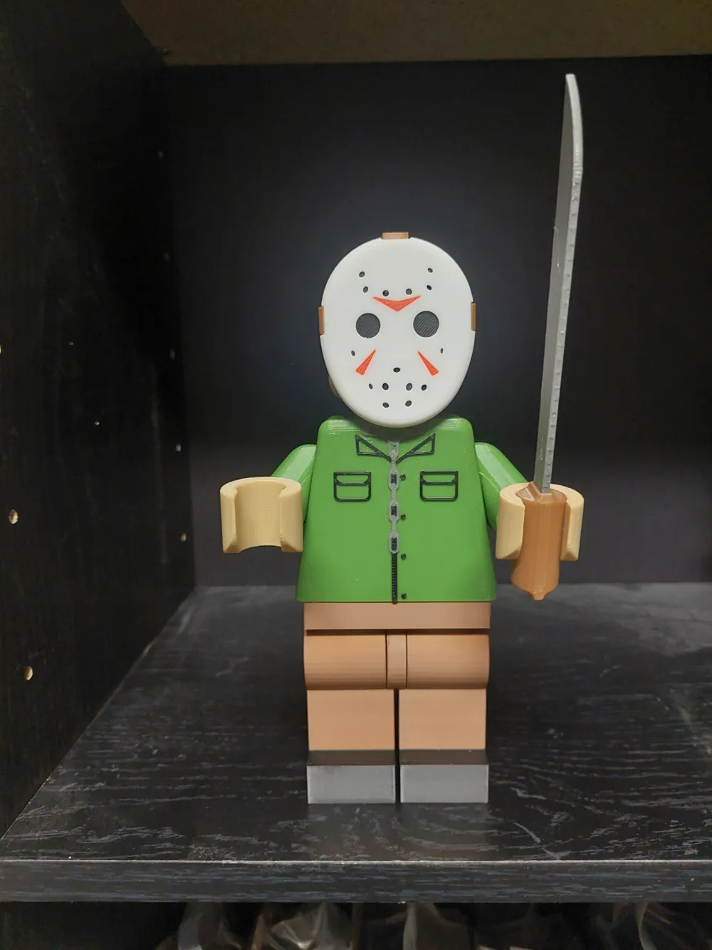 BIG BRICK JASON VOORHEES by masterofall6 MakerWorld: Download Free 3D ...