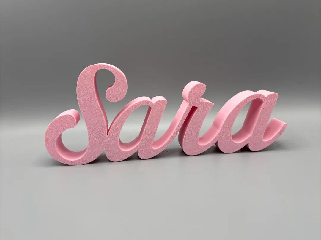 Sara, Sarah nome - Free 3D Print Model - MakerWorld