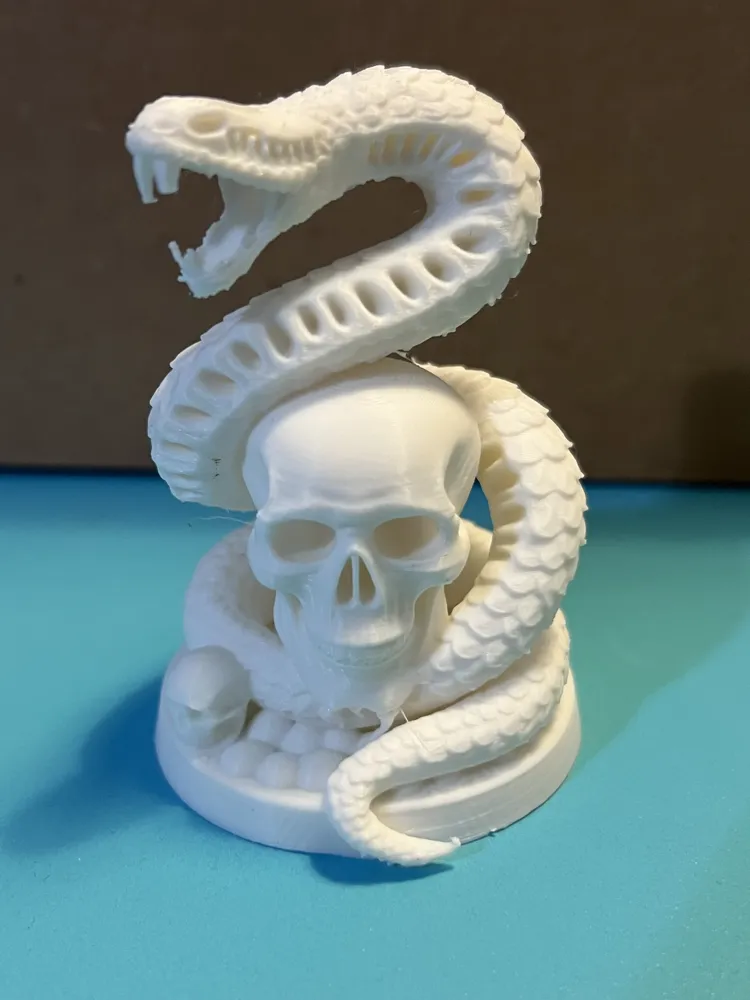 D&D-Undead-Snake by Crossel MakerWorld: Download Free 3D Models