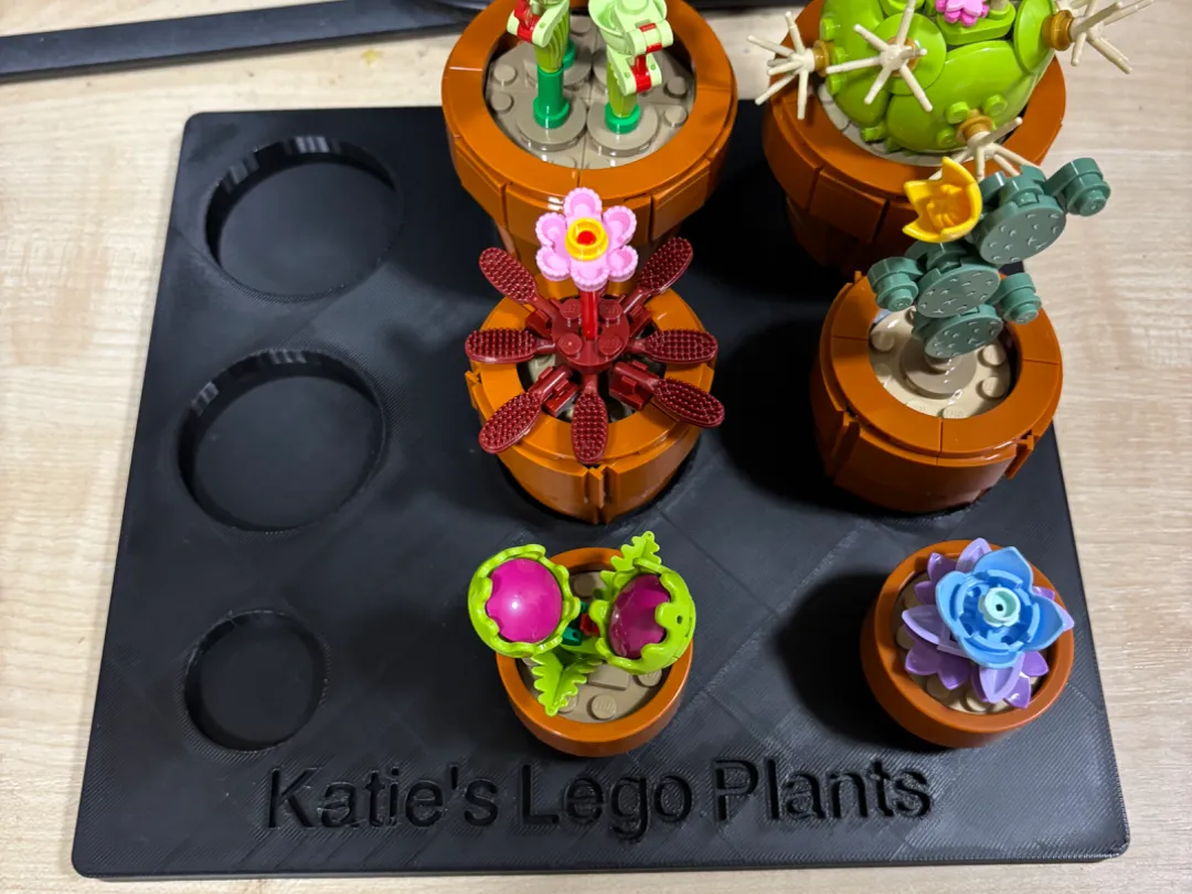 Icons Tiny Plants Flowers Botanical Holder - Free 3D Print Model ...