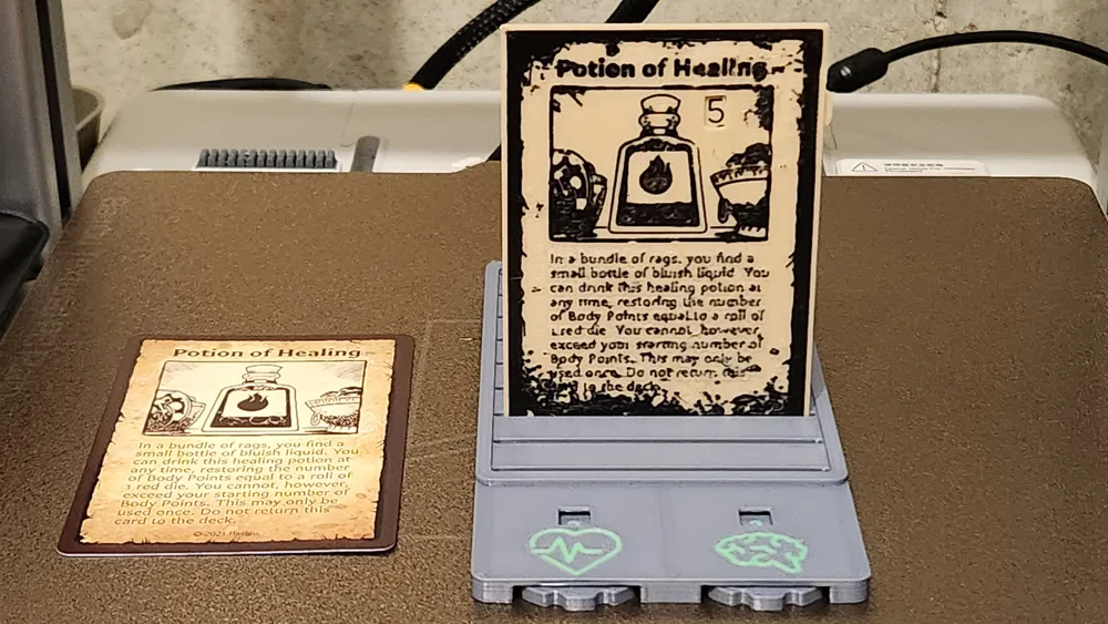 HeroQuest Potion Cards with Counters - Free 3D Print Model - MakerWorld