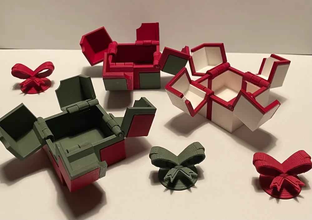 Satisfying Opening Gift Box (no AMS needed) by 3d printing - MakerWorld