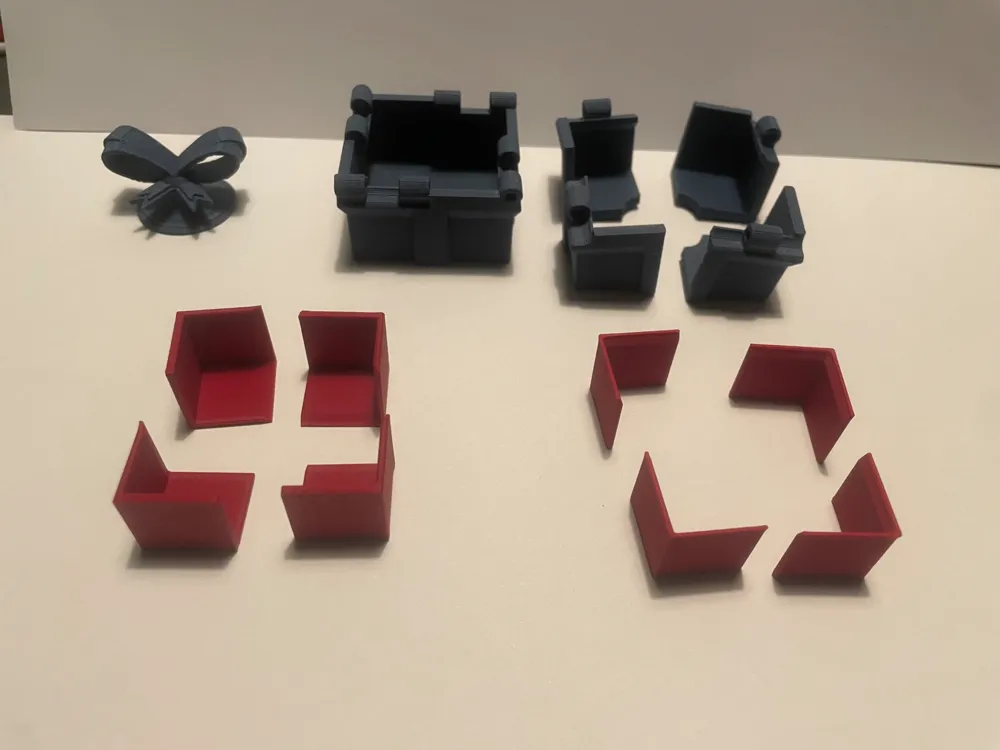 Satisfying Opening Gift Box (no AMS needed) by 3d printing MakerWorld ...