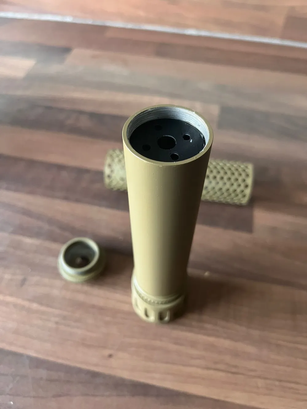 Knights Armourment QD suppressor insert functional by Dixk666 ...