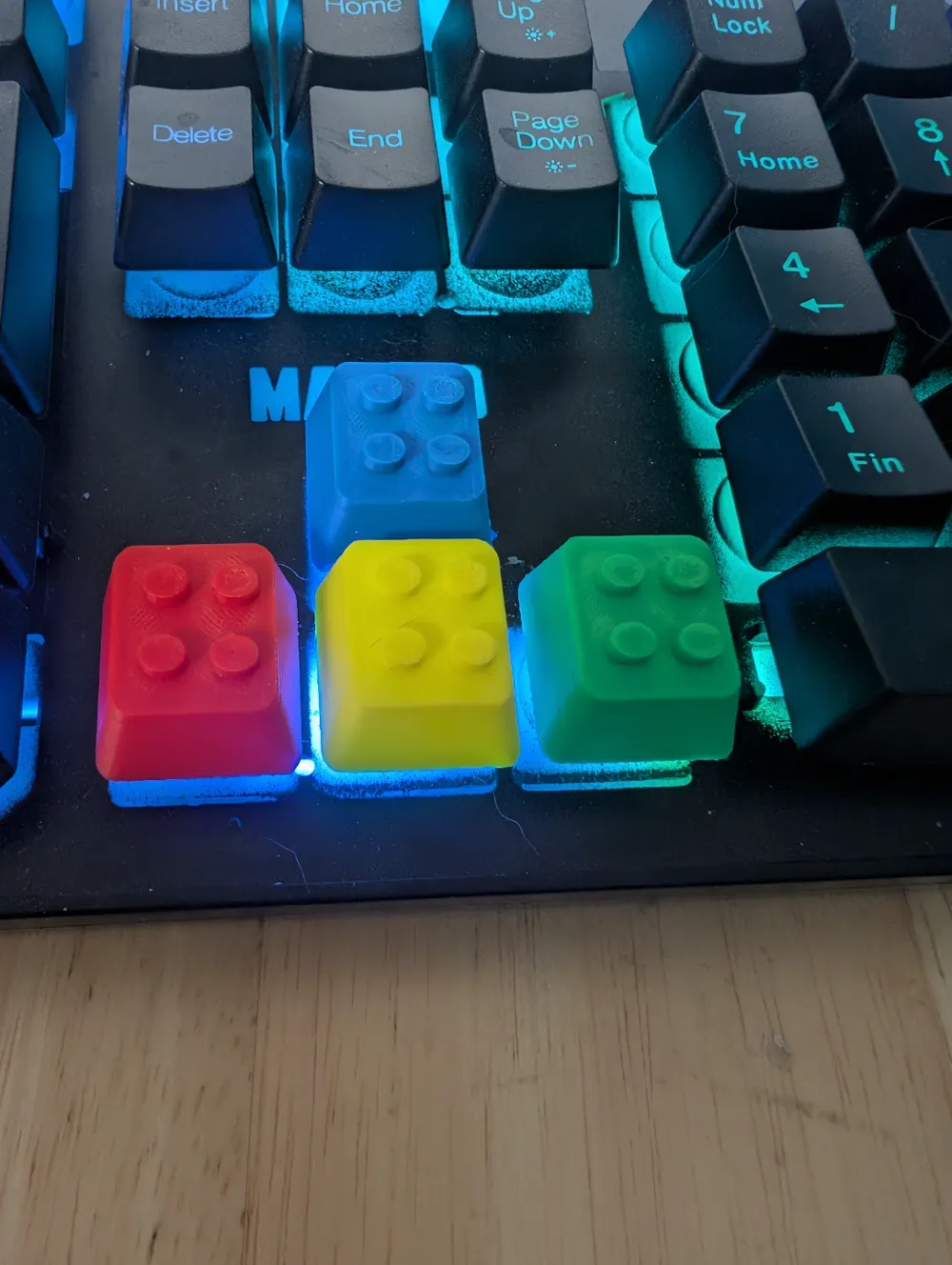 Brick Membrane Keyboard Cap by BluePrintPFC - MakerWorld