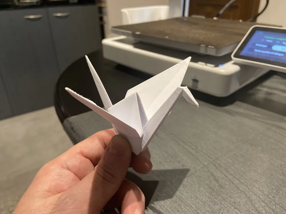 Crane Origami - Free 3D Print Model - MakerWorld