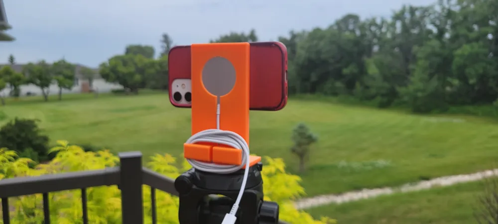 Magsafe Tripod Phone adapter/mount by Naleac MakerWorld: Download Free ...