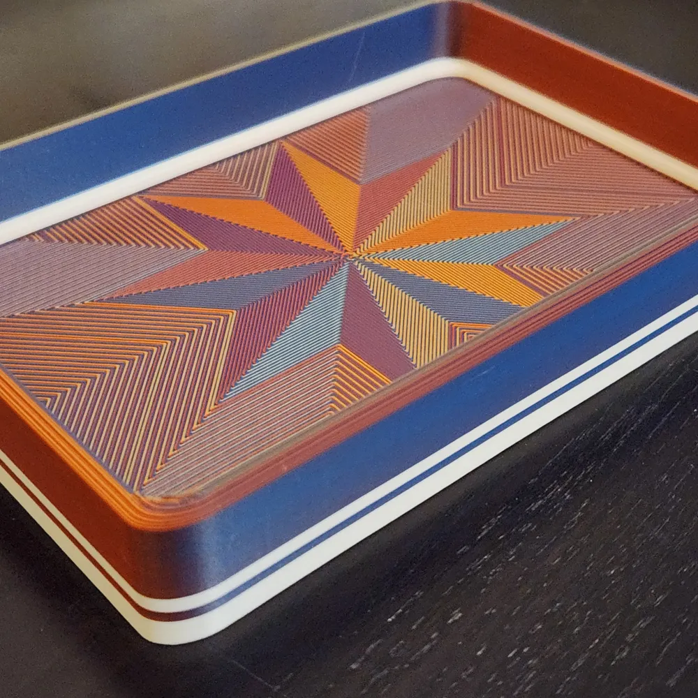 Geo Starburst Key/Change/Jewelry Tray/Dish by OminousFyxen3D MakerWorld ...