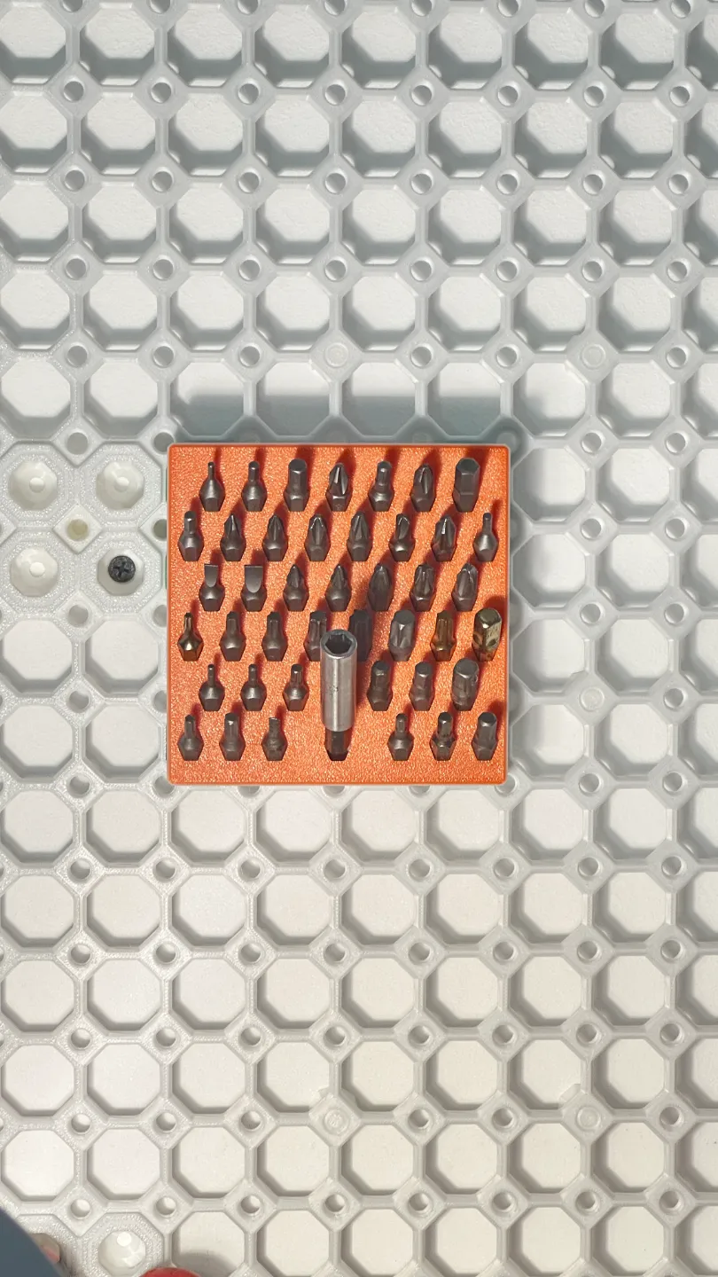 MULTIBOARD HEX BIT Holder Multipoint rail socket by LorMard MakerWorld ...