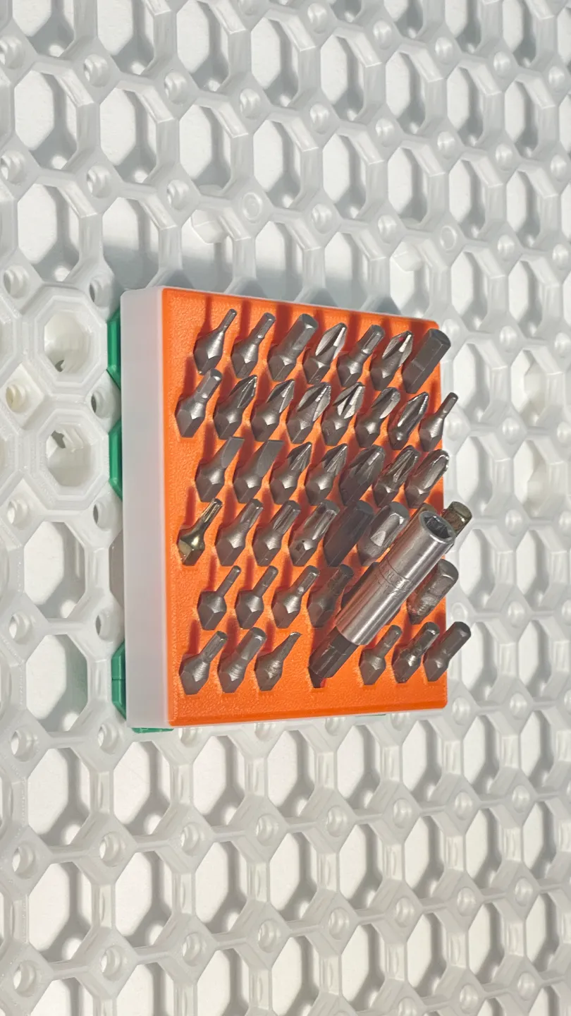 MULTIBOARD HEX BIT Holder Multipoint rail socket by LorMard MakerWorld ...