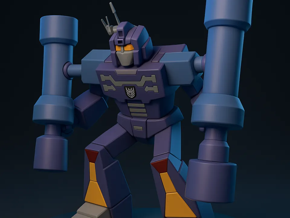 Rumble, Decepticon Cassettecon - Free 3D Print Model - MakerWorld