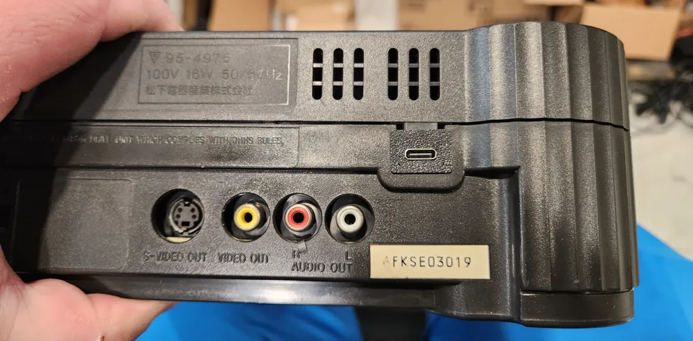 Panasonic 3DO FZ-1 USB C by jhoward18 - MakerWorld