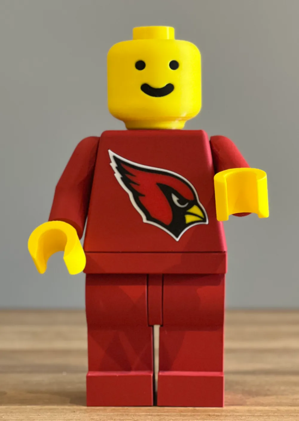 NFL Brick Man - Arizona Cardinals (500%) by Jandaa - MakerWorld