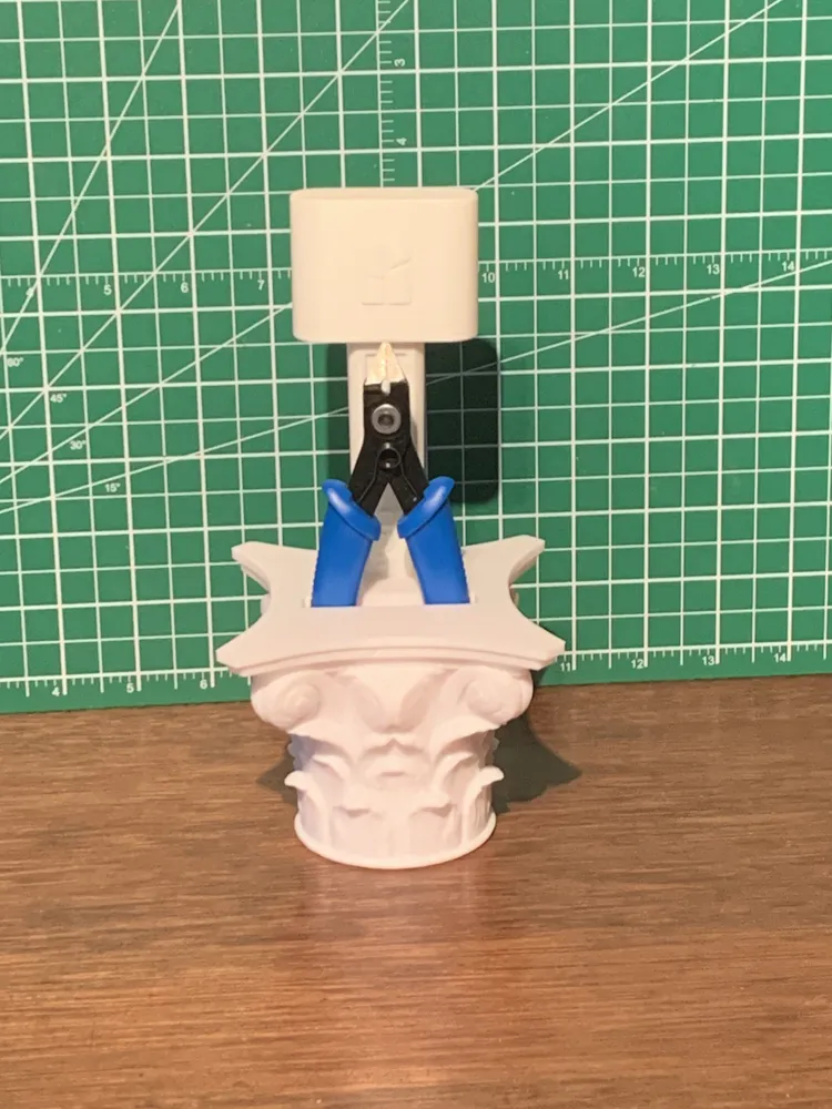 Greek Pillar Scraper And Flush Cutter Holder - Free 3D Print Model ...