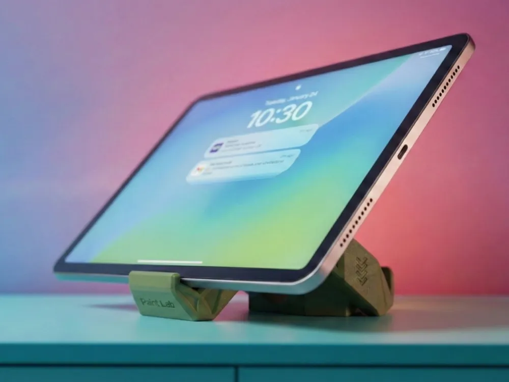 Labx Mini Stand – Phone & Tablet Stand - Free 3D Print Model - MakerWorld
