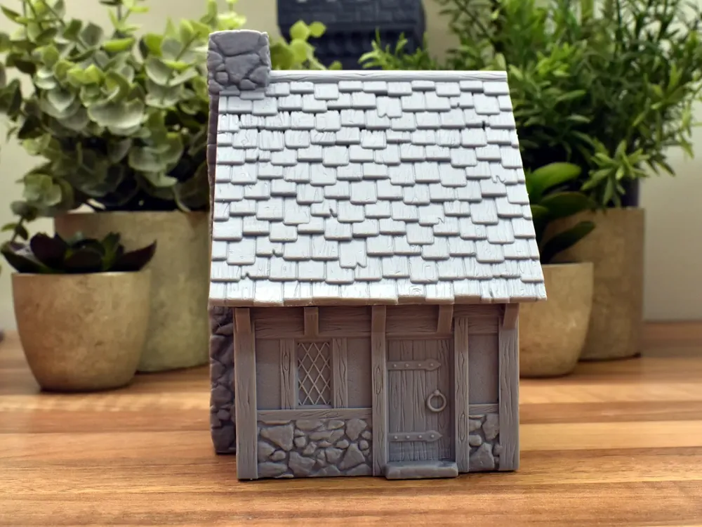 28mm Medieval Fantasy House "Dickens Den" by VogMan MakerWorld ...