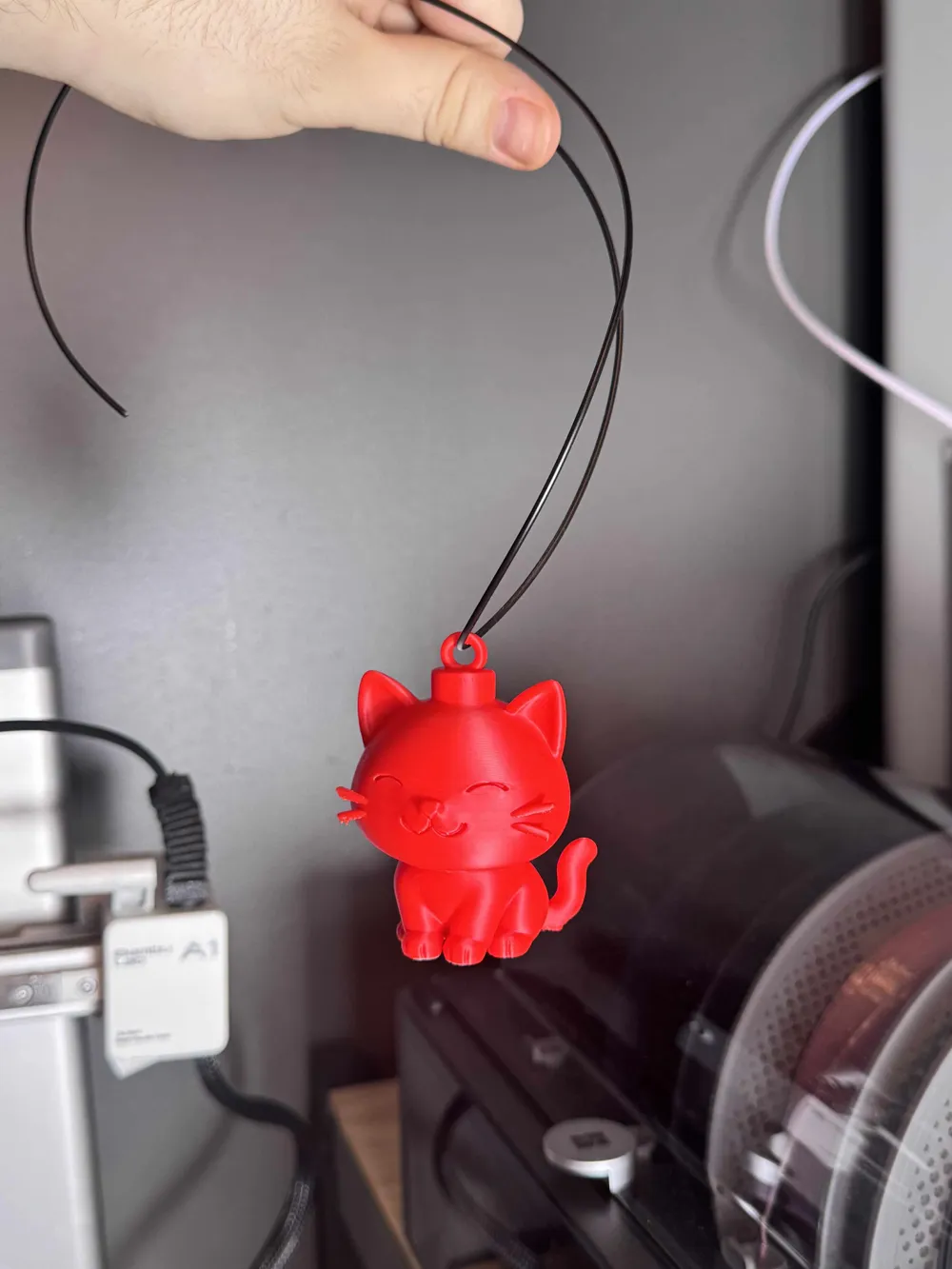 Kitty Ornament – Christmas Tree Bauble Cat - Free 3D Print Model ...
