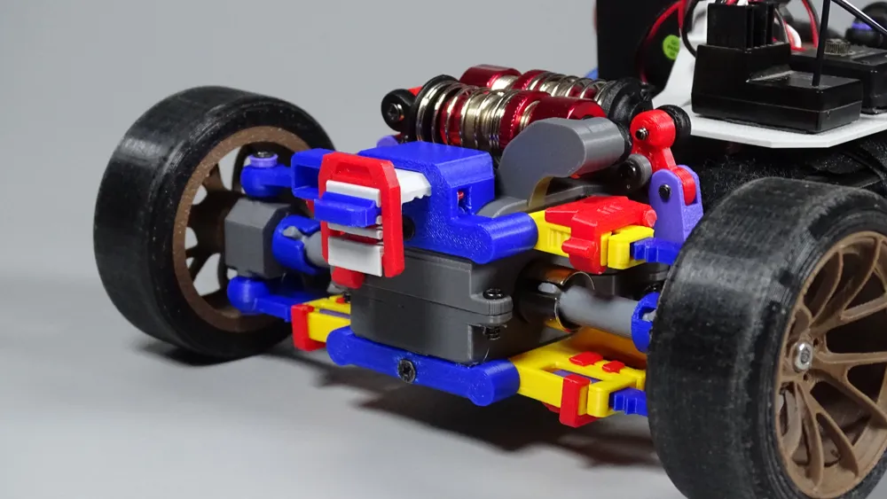 GT-RC R v1.3 Modular RC Chasis (MJX HyperGo) - Free 3D Print Model ...