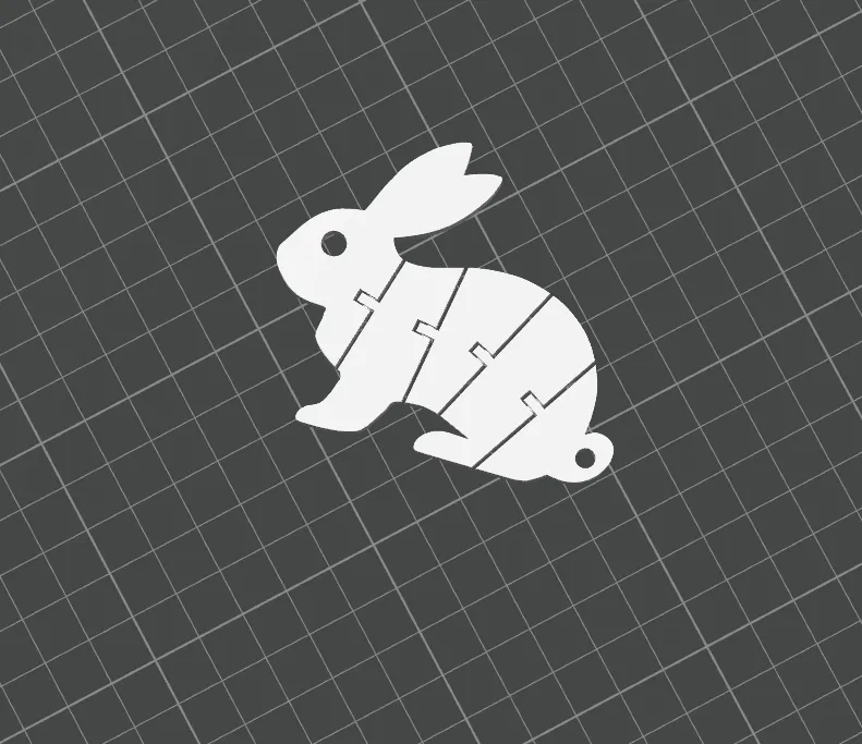 Key Rabbit - Der ultimative Flexi Fidget Hybrid – Kostenloses 3D ...