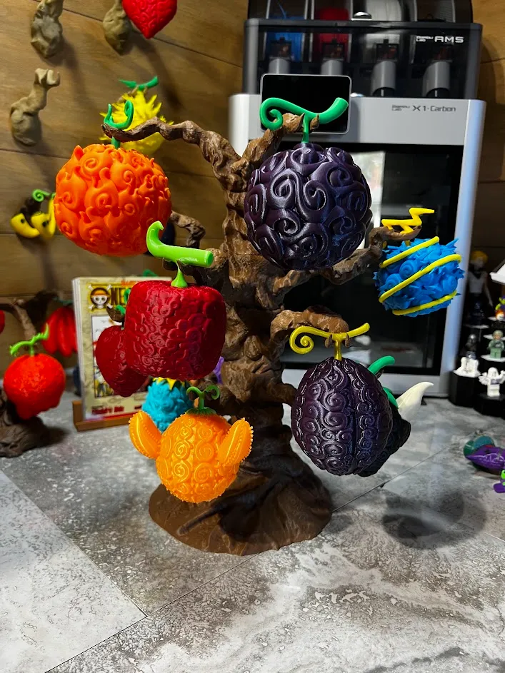 Display Tree - One Piece Devil Fruit Tree by standitupstore MakerWorld ...