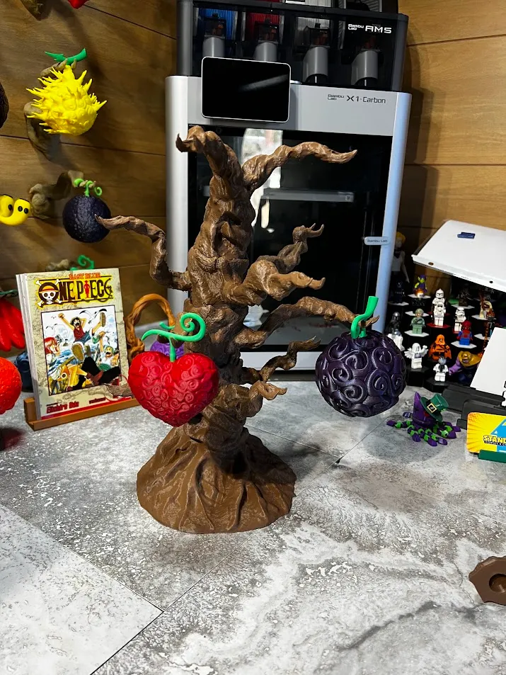 Display Tree - One Piece Devil Fruit Tree - Free 3D Print Model ...