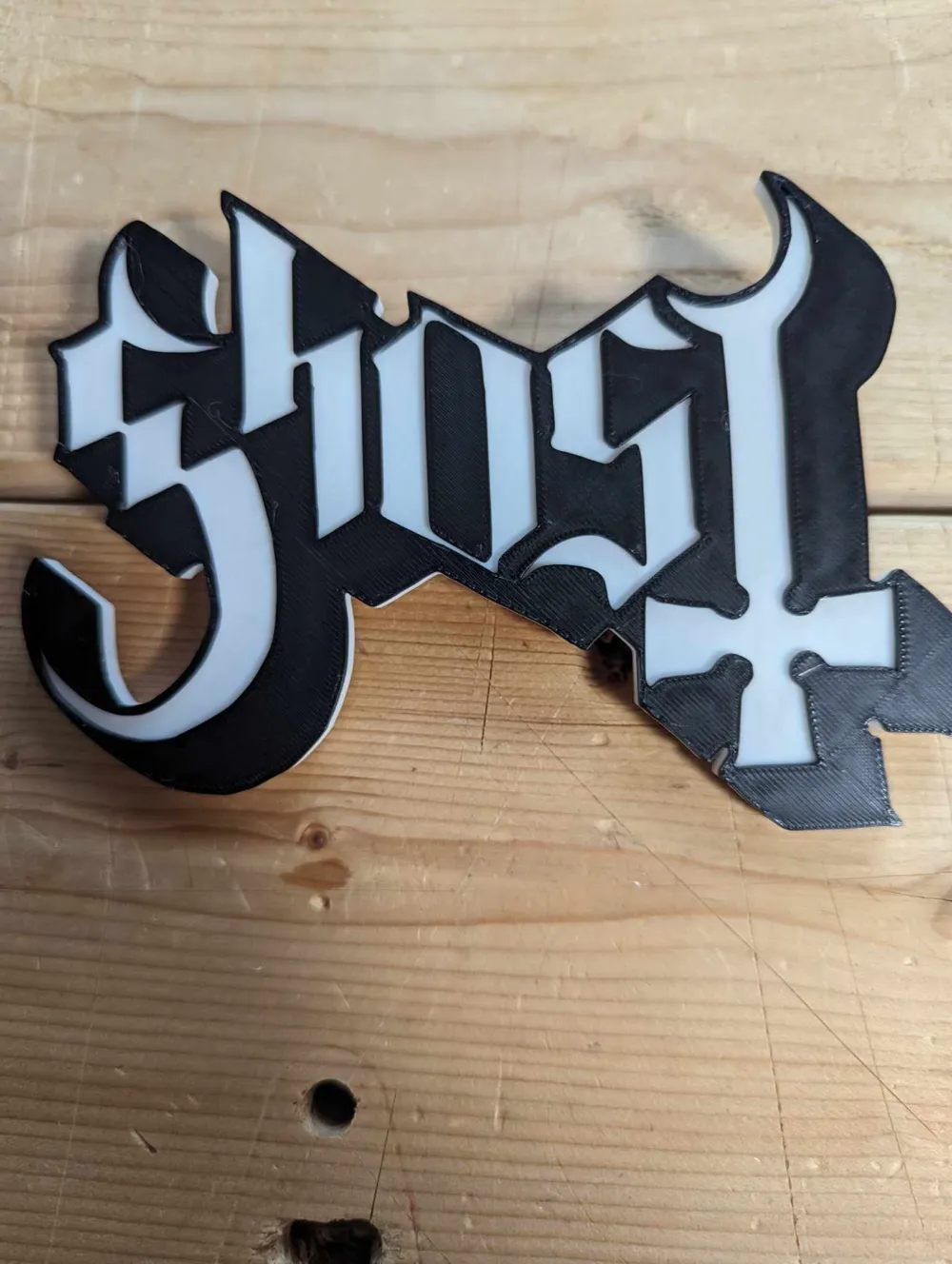 GHOST LOGO raised 1.6mm by PAPA Emeritus IVMakerWorld: Download Free 3D ...