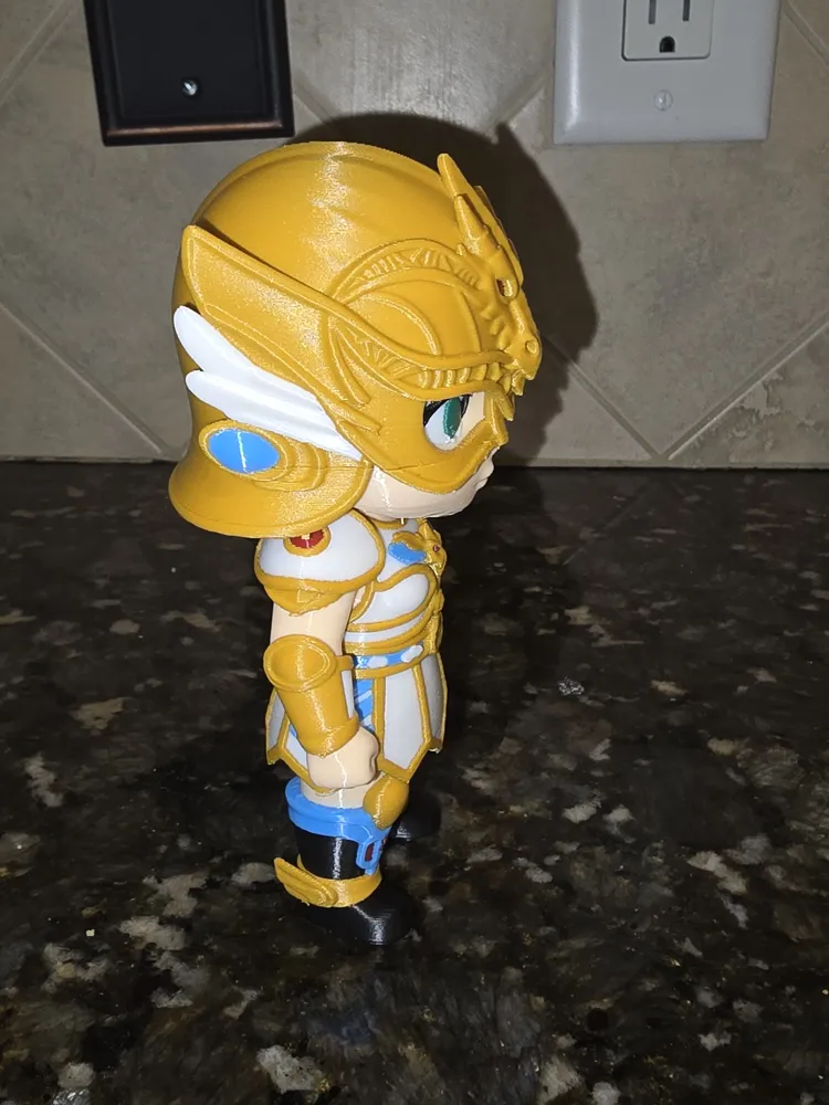 Deirdre Chibi - Cavaleiros Místicos de Tir Na Nog - Modelo gratuito ...