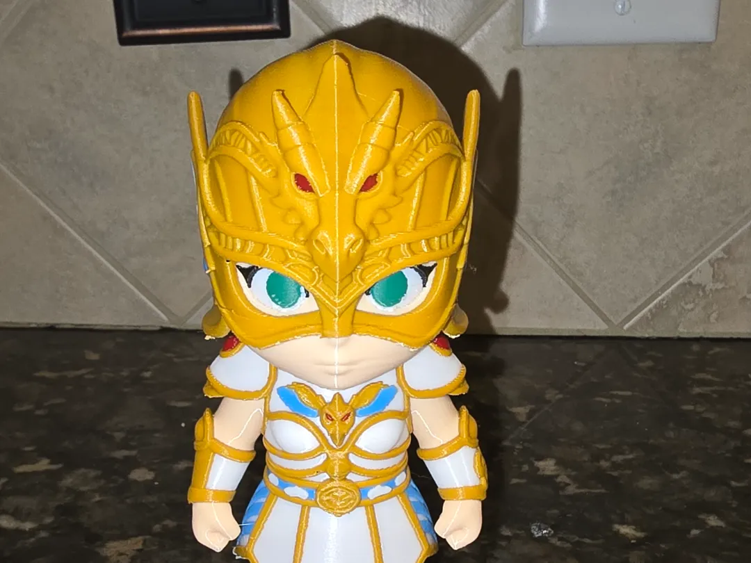 Deirdre Chibi - Cavaleiros Místicos de Tir Na Nog - Modelo gratuito ...