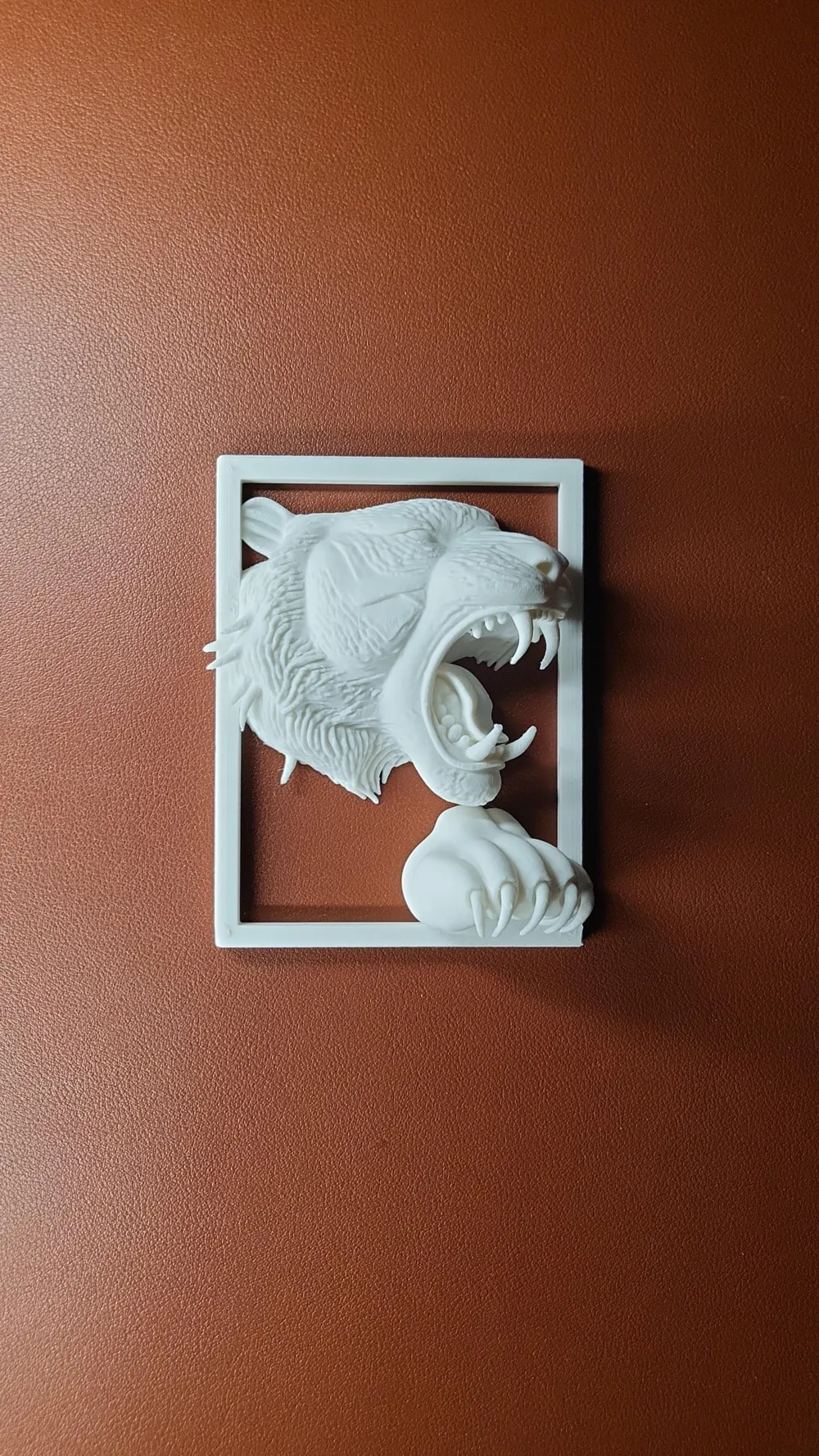 Out of the Frame: Tiger Uncaged by AlphaSculpt MakerWorld: Download ...